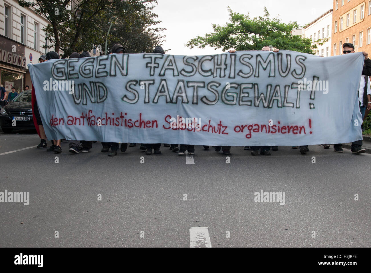 Anti fascist banner hi-res stock photography and images - Alamy