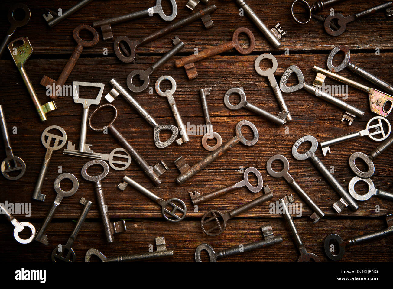 Different house keys isolated on hi-res stock photography and images ...