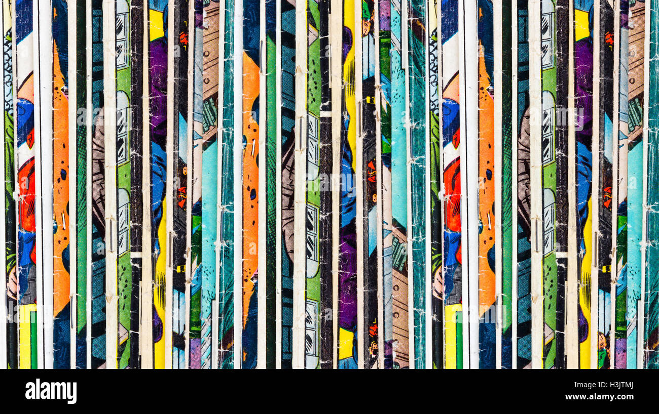 Vintage comic books hi-res stock photography and images - Alamy