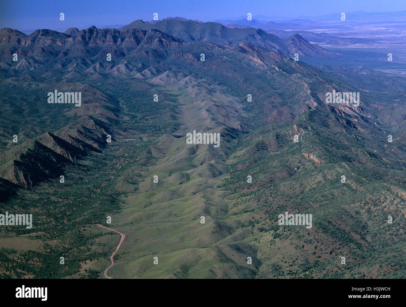 Brachina Gorge, southern section Stock Photo - Alamy