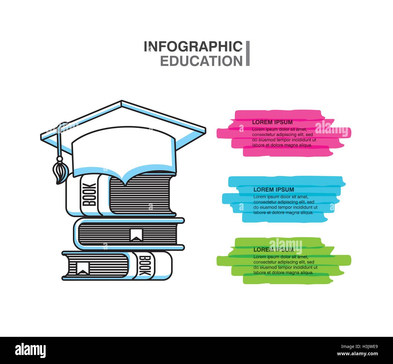 infographic education presentation icons Stock Vector Image & Art - Alamy