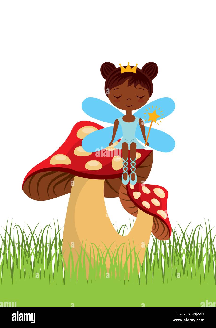 cute little fairy character Stock Vector Image & Art - Alamy