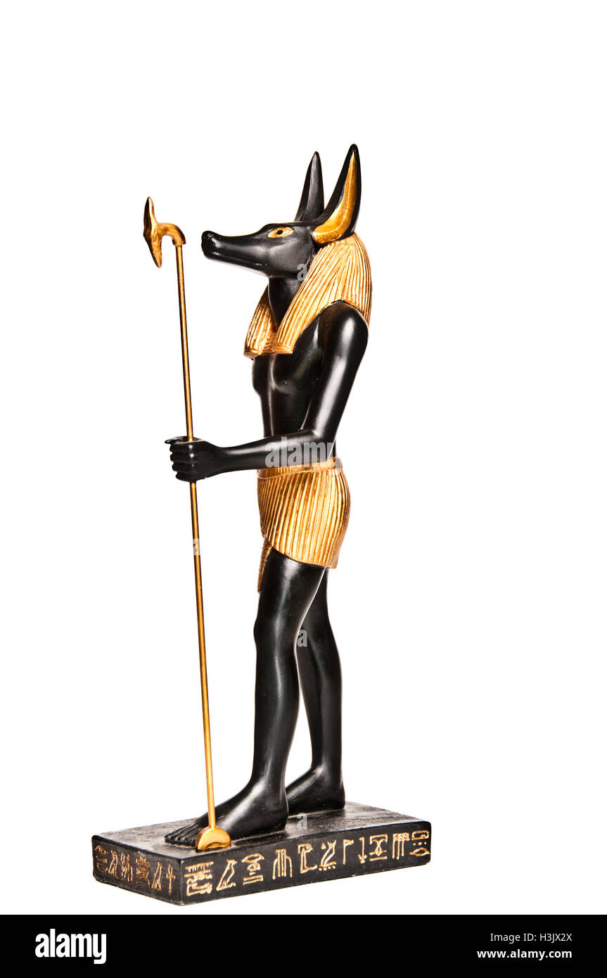 Anubis egyptian divinity statue hi-res stock photography and images - Alamy