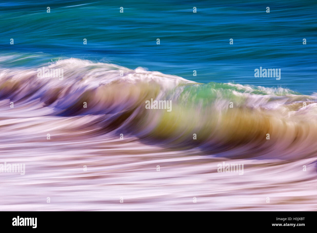 Long exposure waves Stock Photo - Alamy