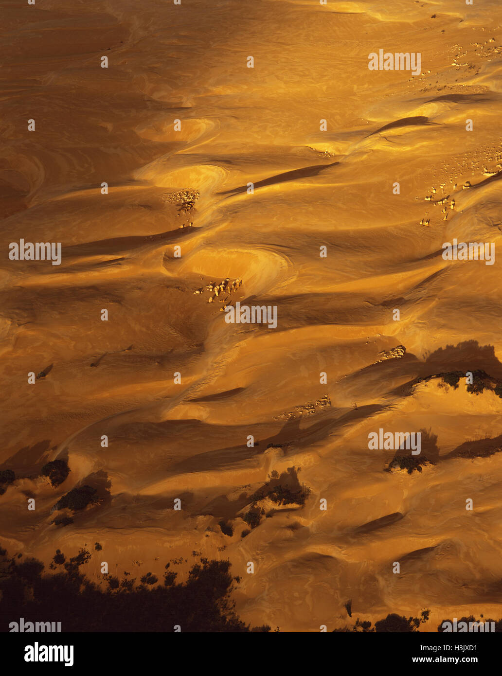 The Pinnacles Desert from the air Stock Photo - Alamy