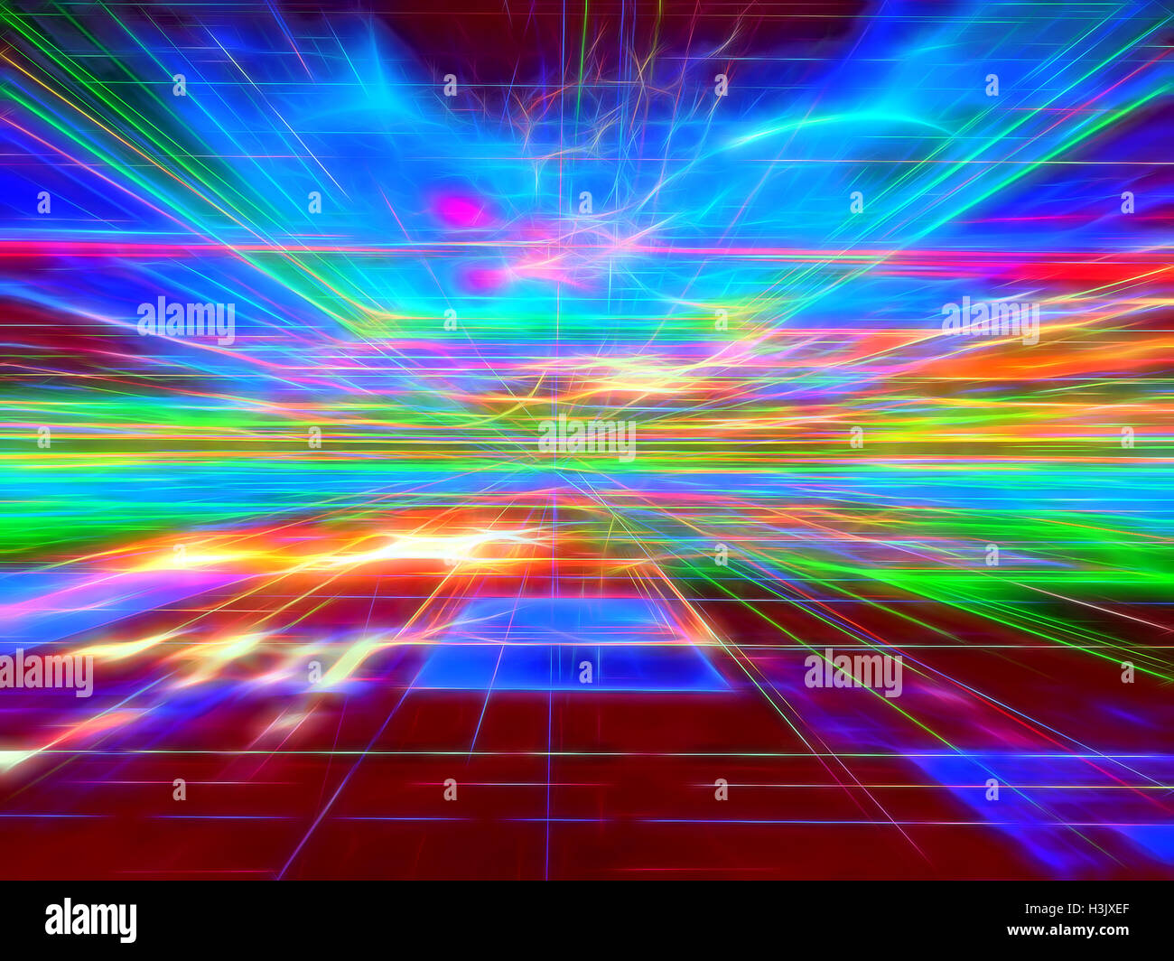 Abstract tech bright background - digitally generated image Stock Photo ...