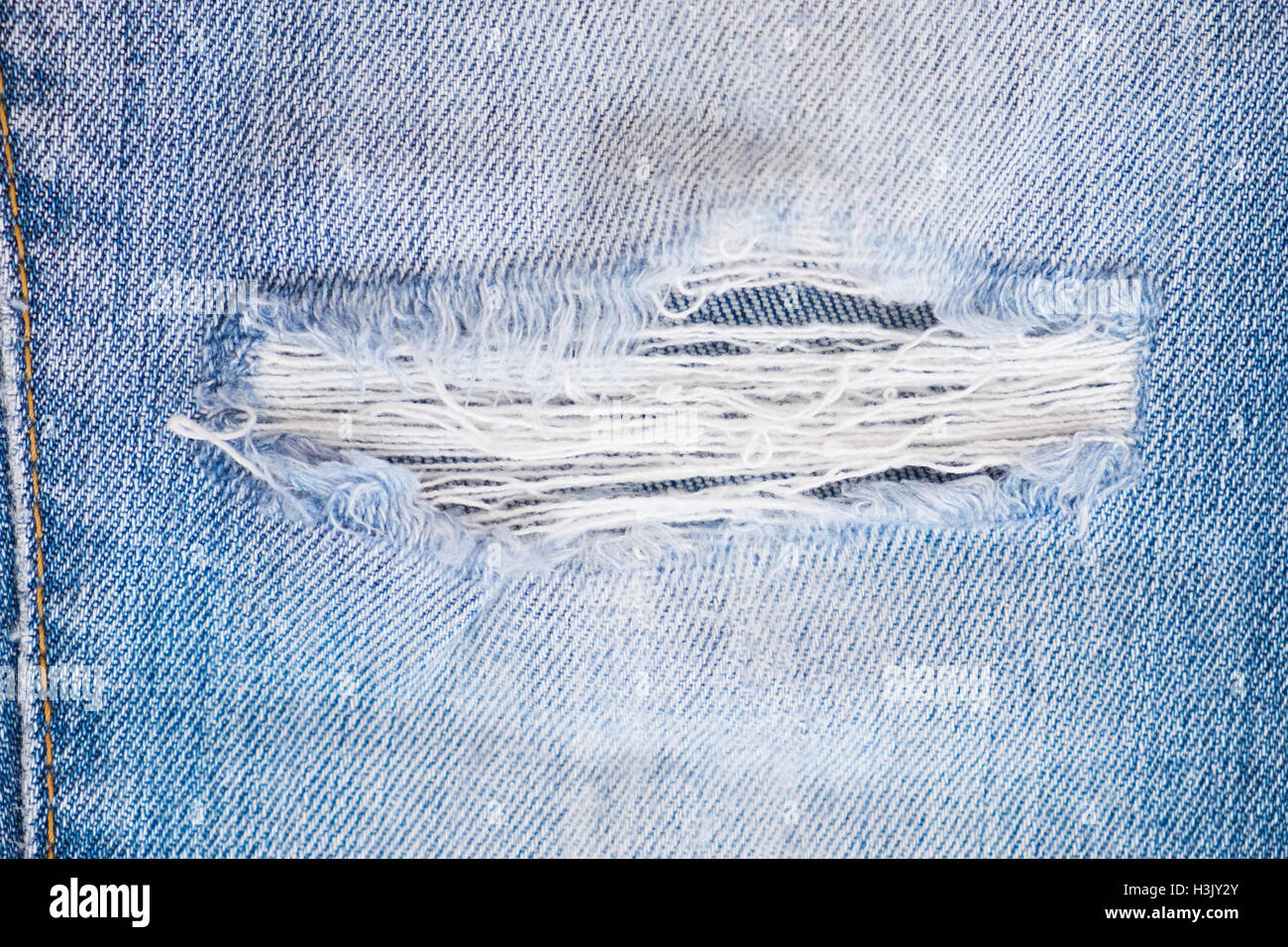 Crumpled blue jeans hi-res stock photography and images - Alamy