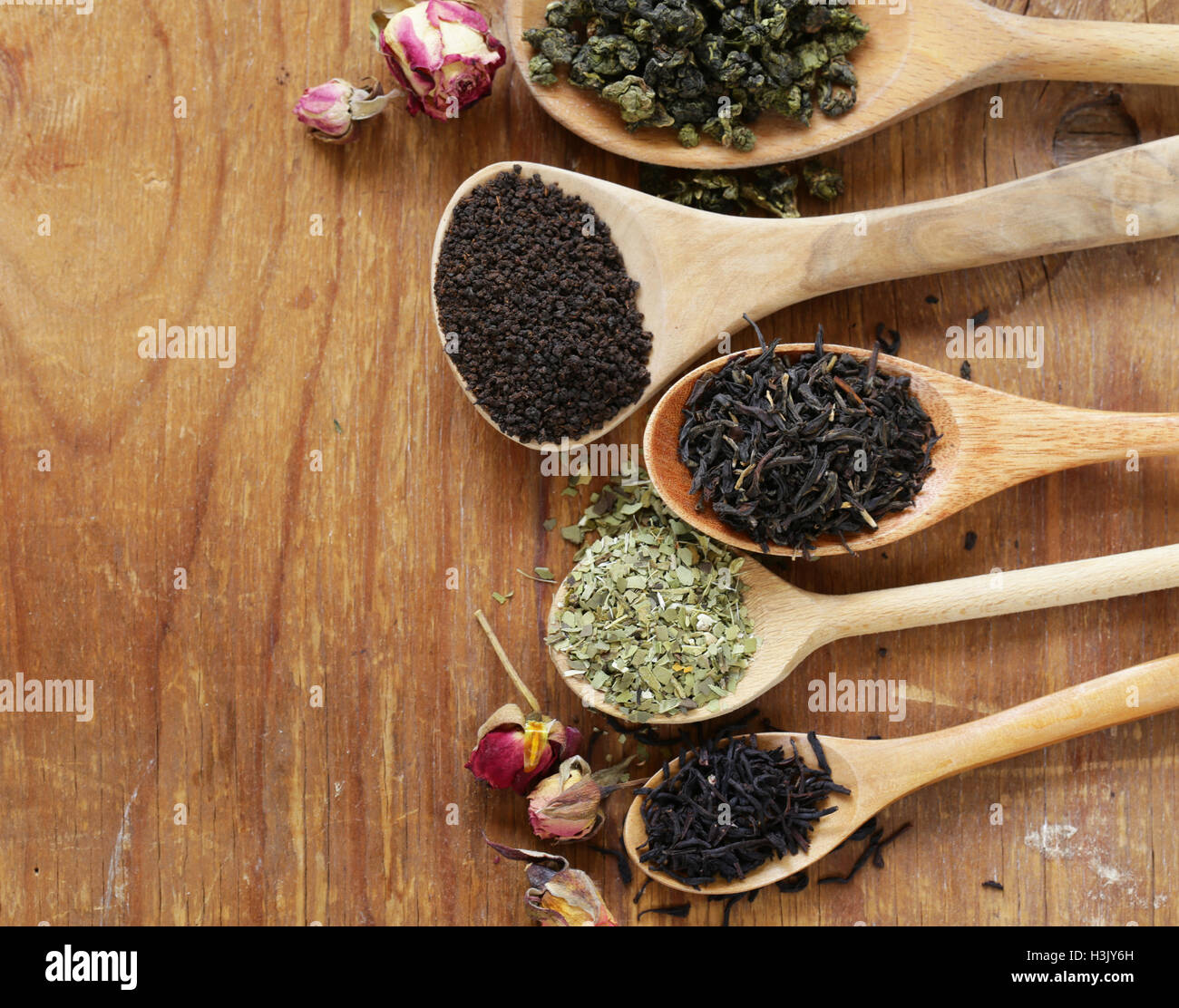 Types of tea hi-res stock photography and images - Alamy