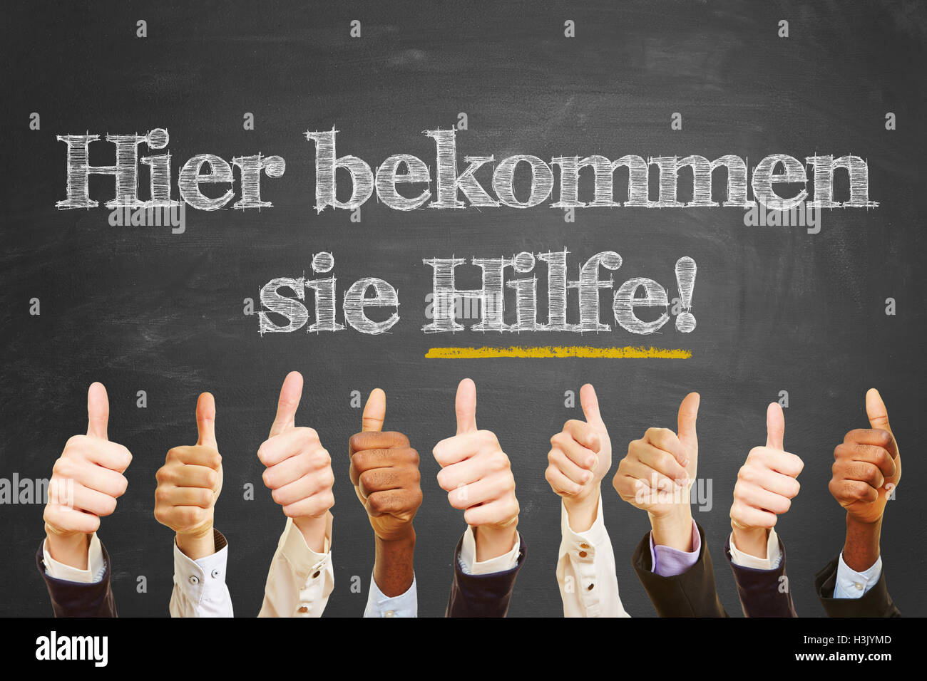 Hilfe service hi-res stock photography and images - Alamy
