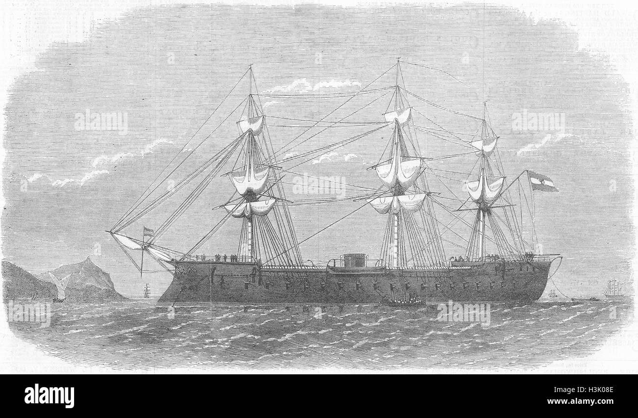 Ironclad ship hi-res stock photography and images - Alamy