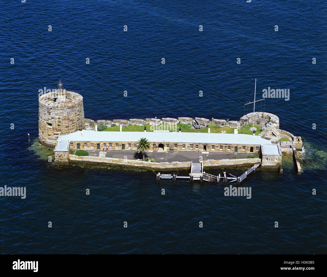 Fort denison colloquially called pinchgut hi-res stock photography and ...