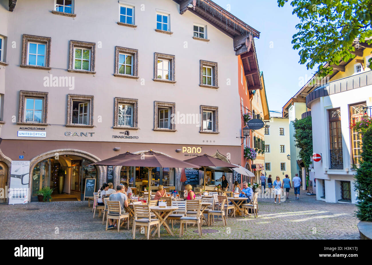 Kitzbuhel summer town hi-res stock photography and images - Alamy