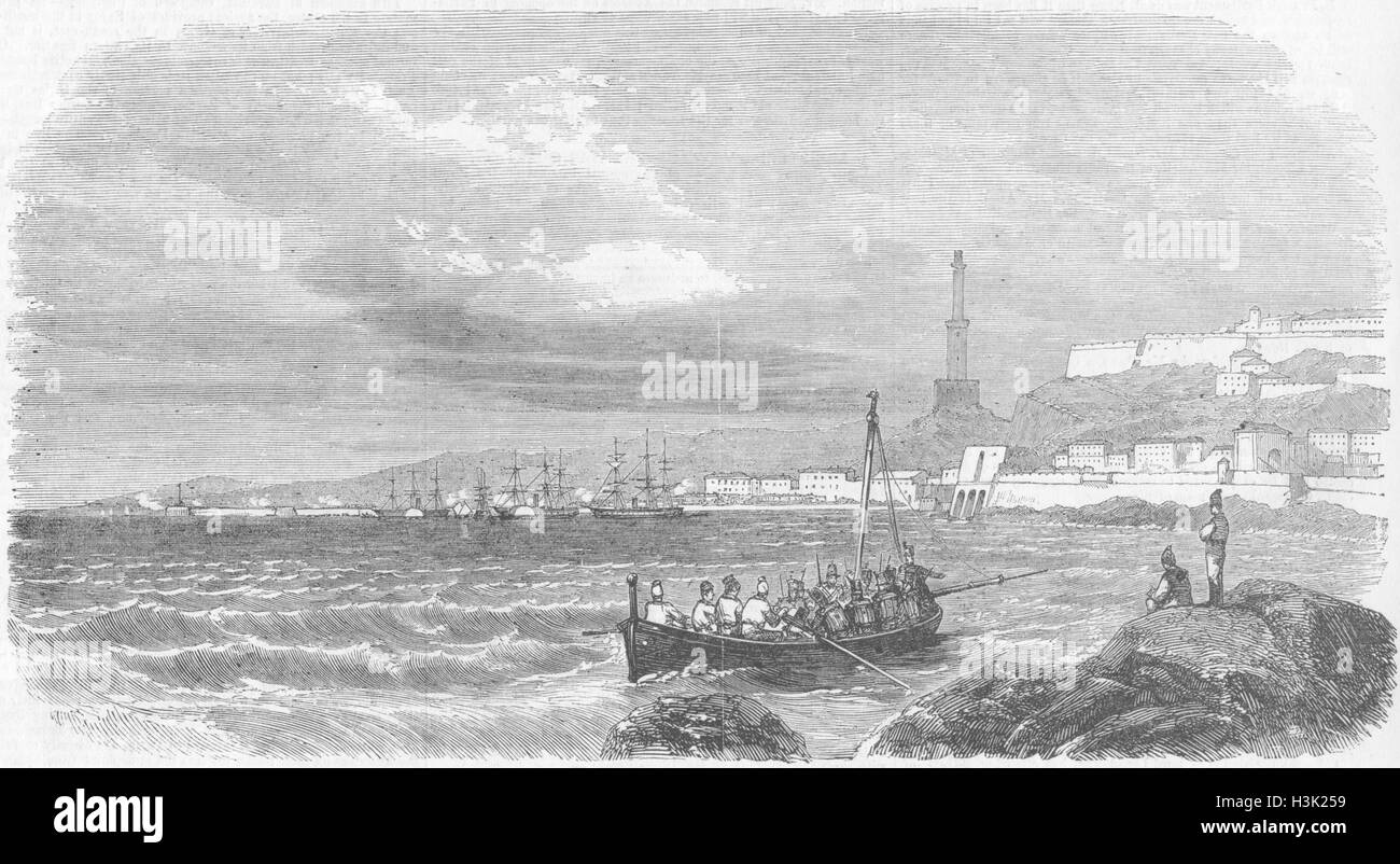 1859 genoa hi-res stock photography and images - Alamy