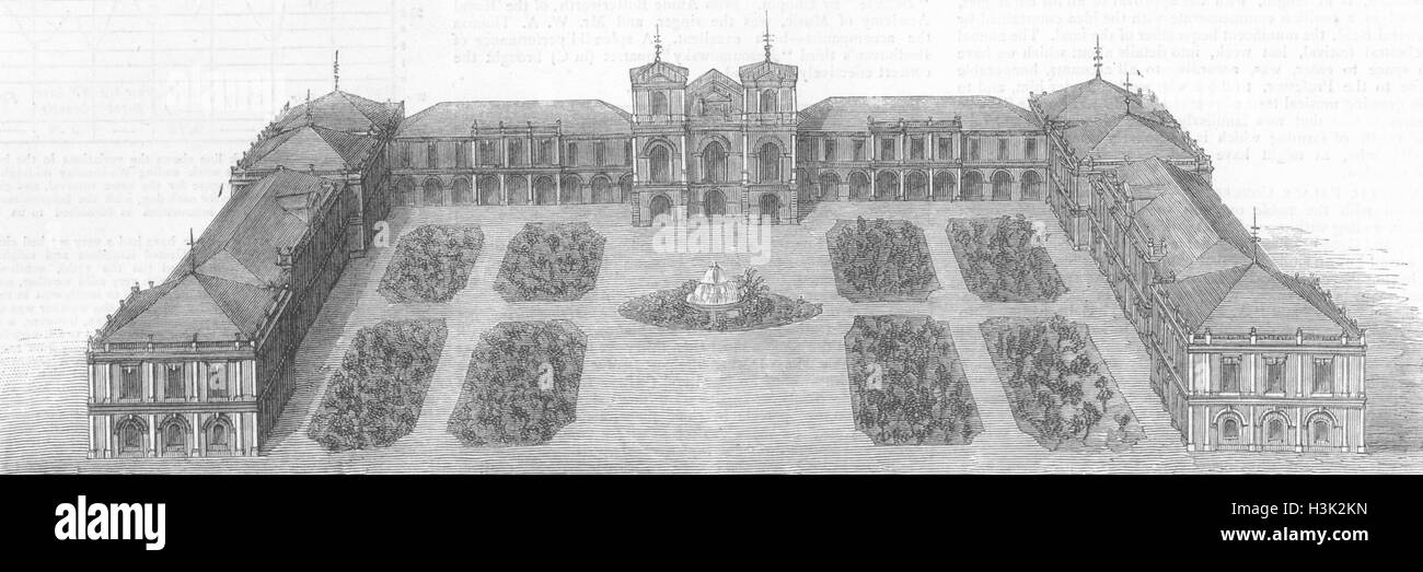 JAPAN Imperial College of Engineering, Tokyo 1873. The Graphic Stock ...