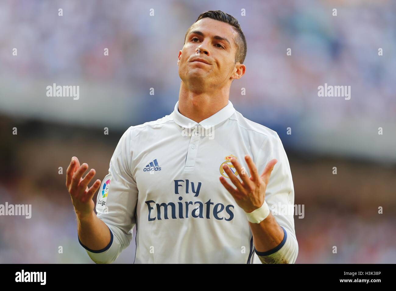 Madrid, Spain. 2nd Oct, 2016. Cristiano Ronaldo (Real) Football/Soccer ...