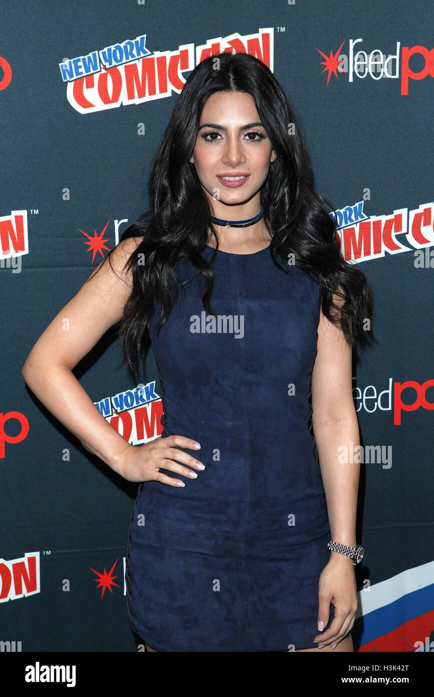 New York, USA. 8th October, 2016. Emeraude Toubia at 'Shadowhunters ...
