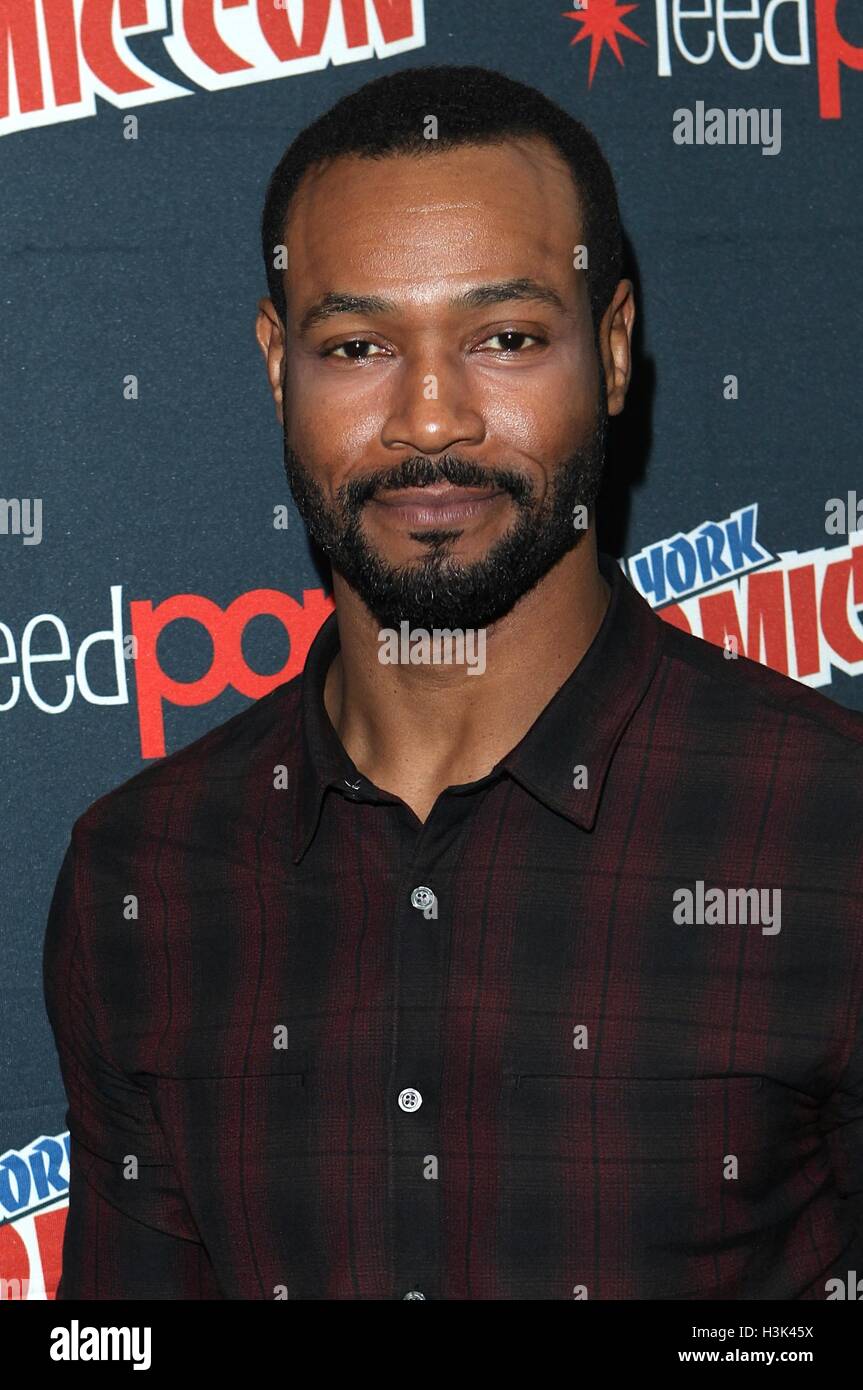 New York, USA. 8th October, 2016. Isaiah Mustafa at 'Shadowhunters ...