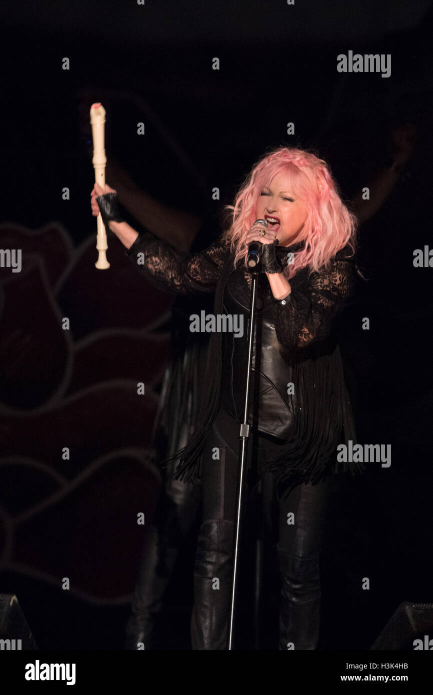 Las Vegas, Nevada, USA. 8th October, 2016. Cyndi Lauper at The Joint at ...