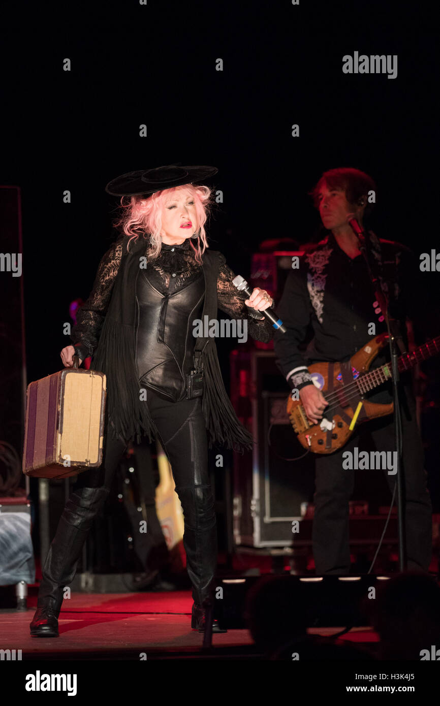 Las Vegas, Nevada, USA. 8th October, 2016. Cyndi Lauper at The Joint at ...