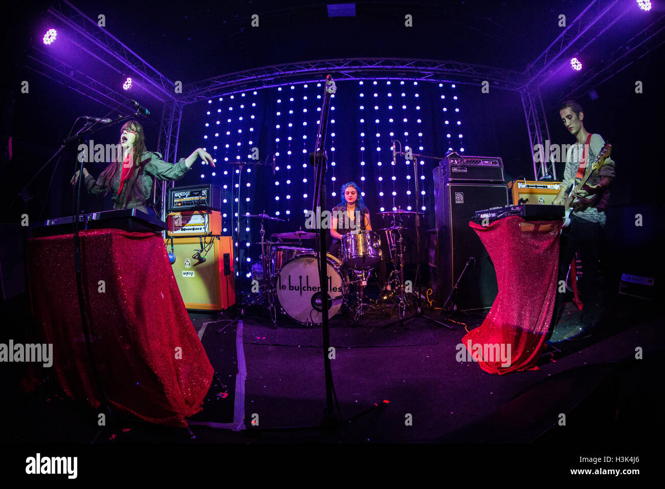 Milan Italy. 08th October 2016. The Mexican garage punk band LE ...