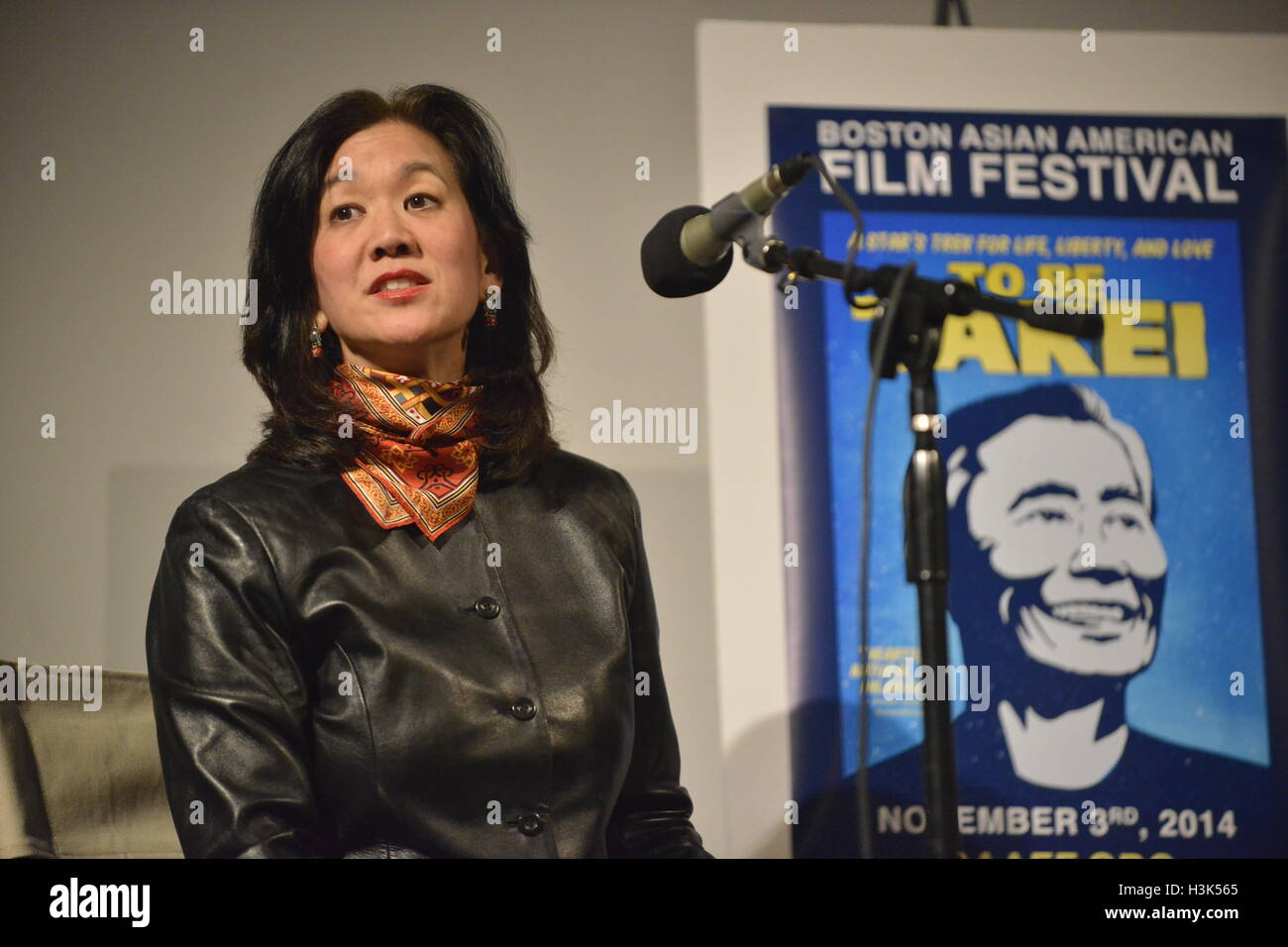 Somerville, Massachusetts, USA. 3rd Nov, 2014. LIZ CHENG, WGBH General ...