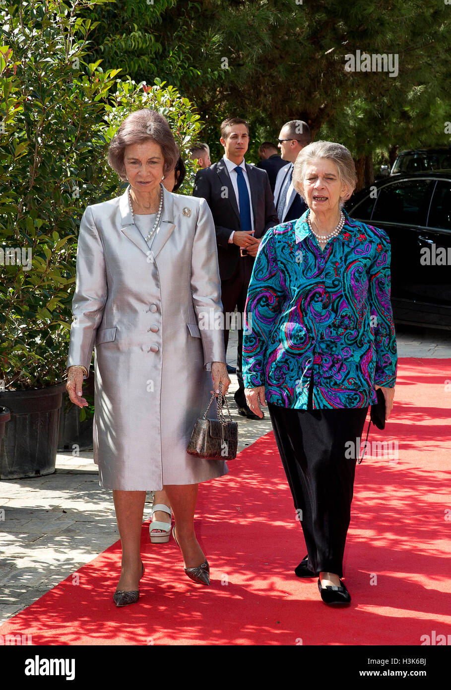 Princess irene of greece wedding hi-res stock photography and images ...