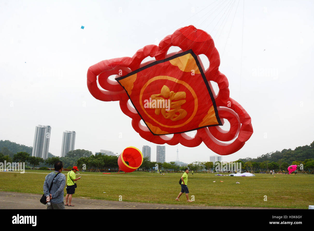 Yangjiang, China's Guangdong Province. 9th Oct, 2016. A contestant ...