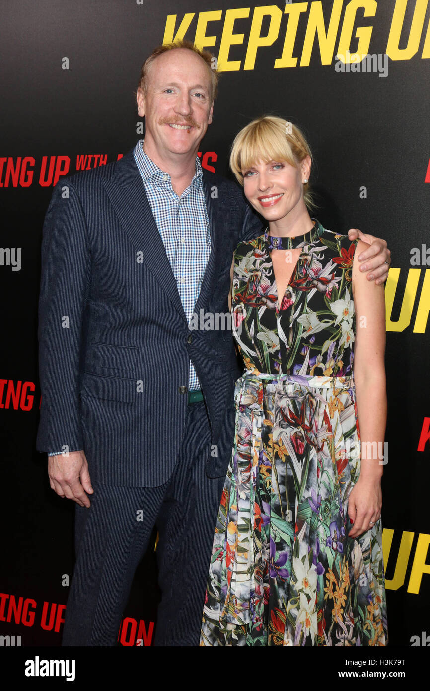 LOS ANGELES, CA - OCTOBER 8: Matt Walsh, Morgan Walsh at the "Keeping ...