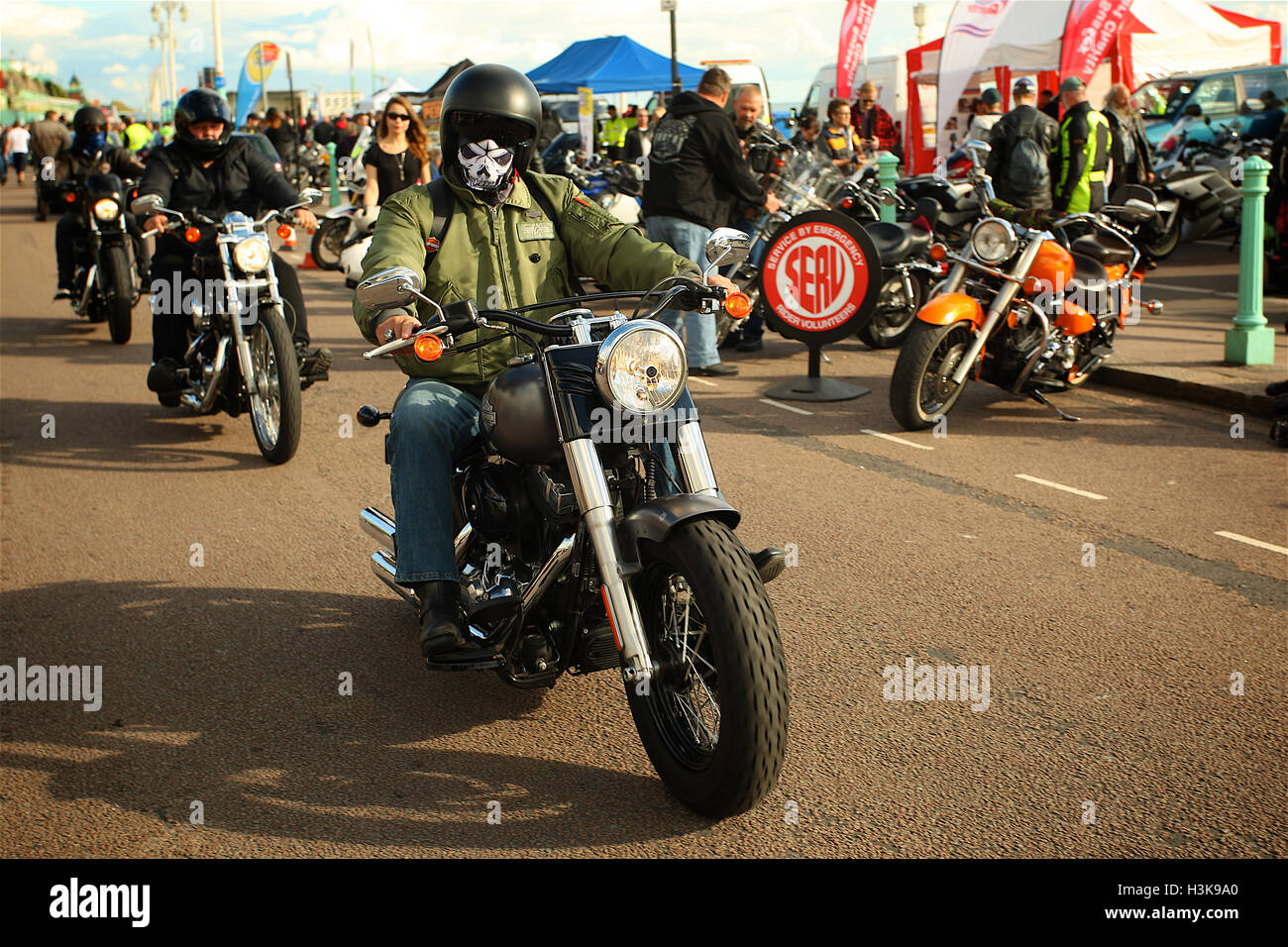 Brighton motorcycle rally hi-res stock photography and images - Alamy
