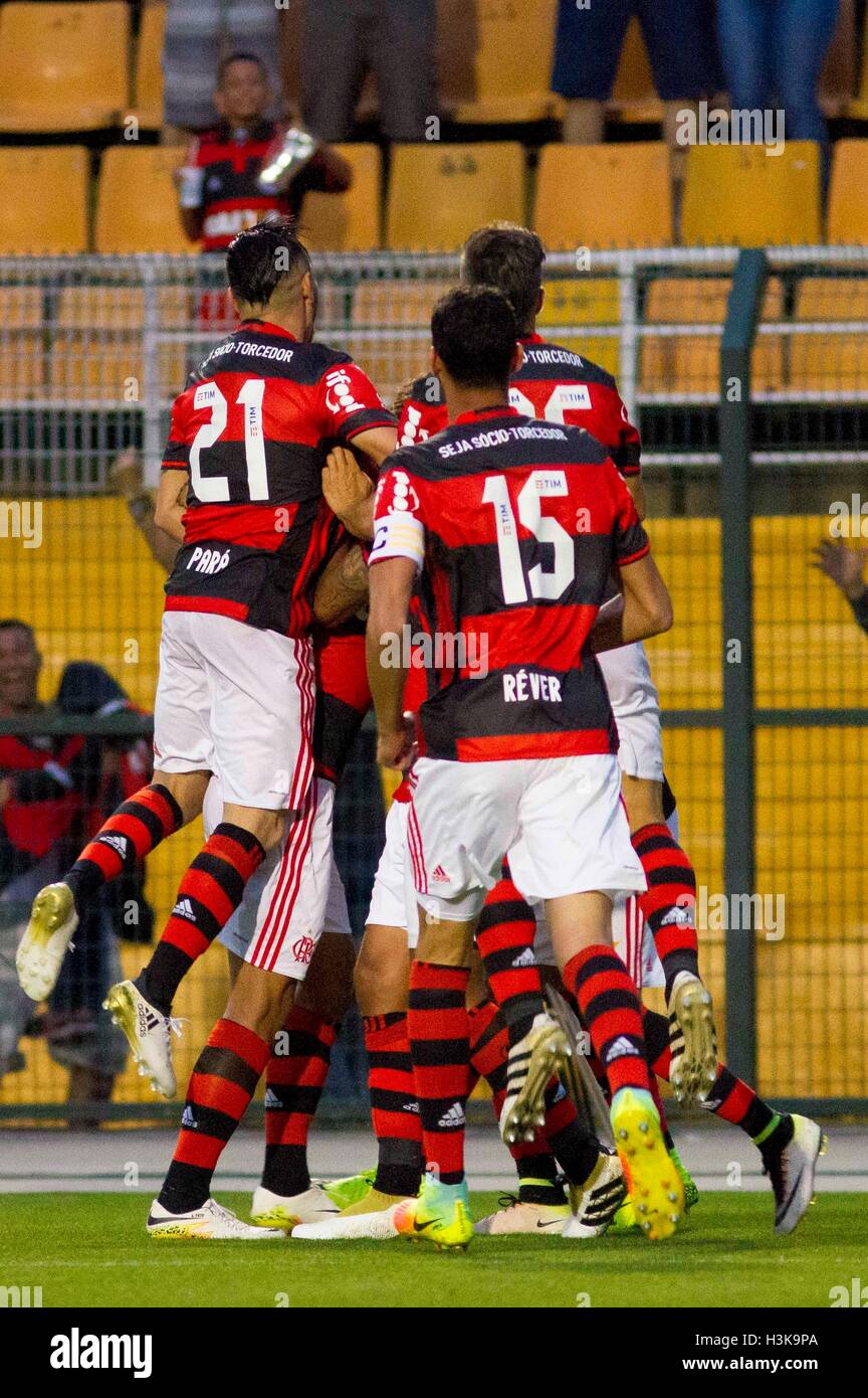 Sao Paulo, Brazil. 09th Oct, 2016. FLAMENGO X SANTA CRUZ - Flamengo ...