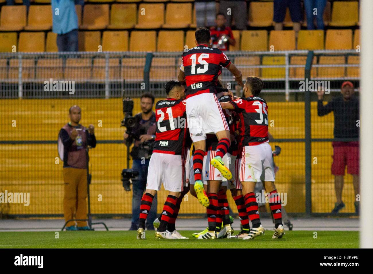 Sao Paulo, Brazil. 09th Oct, 2016. FLAMENGO X SANTA CRUZ - Flamengo ...