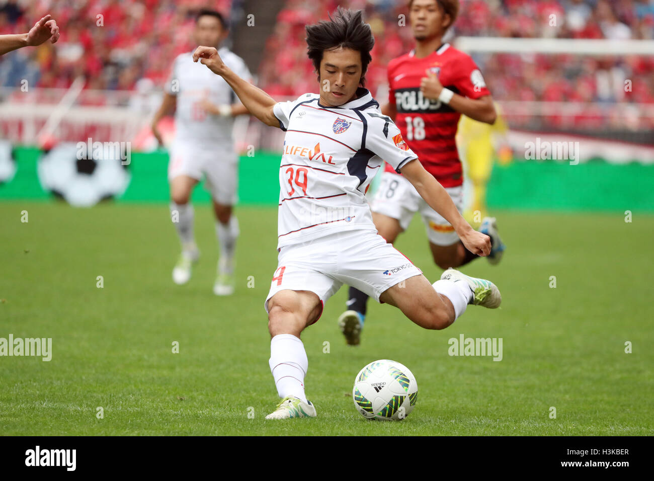 Saitama, Japan. 9th Oct, 2016. Shoya Nakajima (FC Tokyo) Football ...