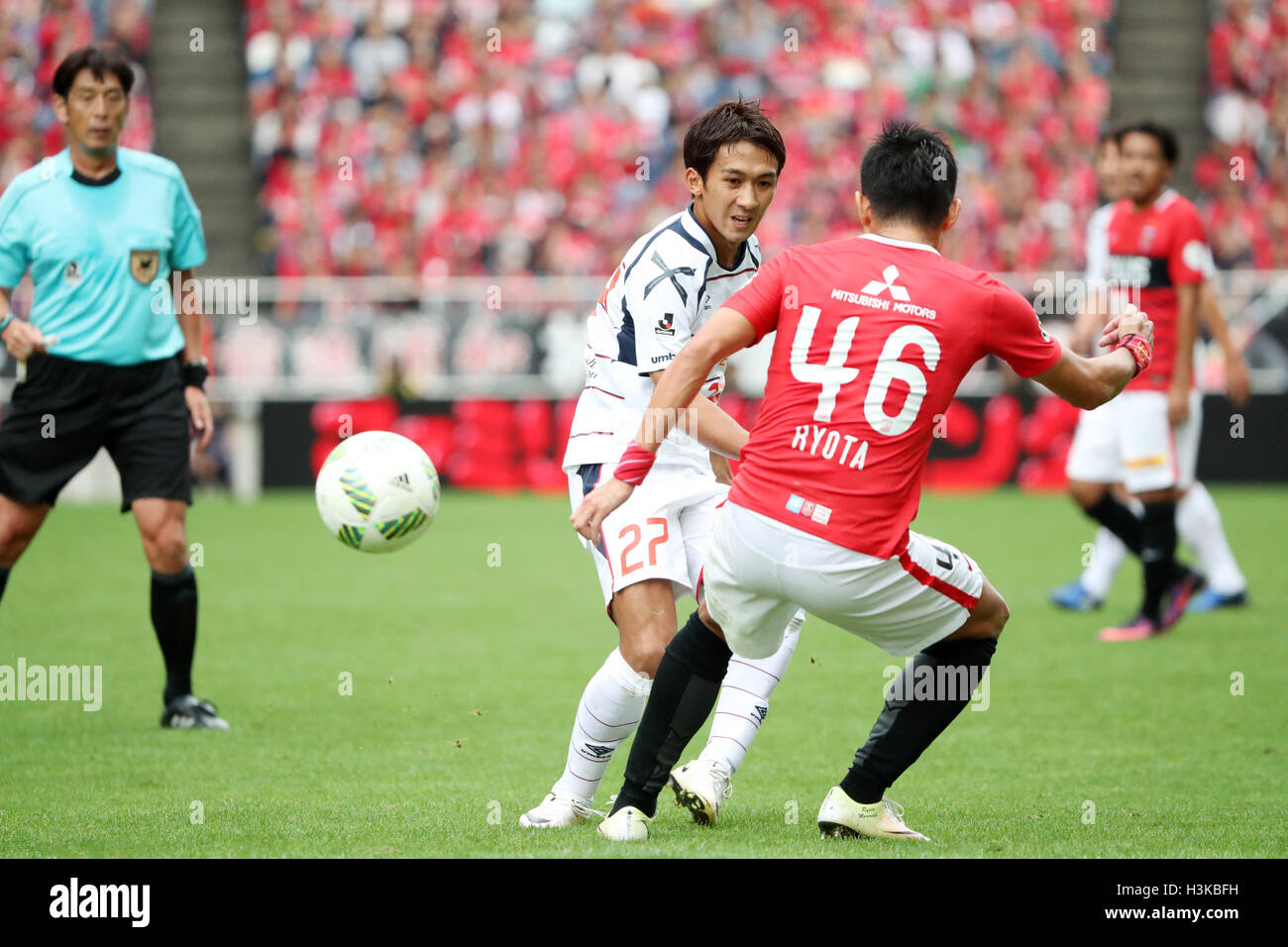 Saitama, Japan. 9th Oct, 2016. Naotaka Hanyu (FC Tokyo) Football ...