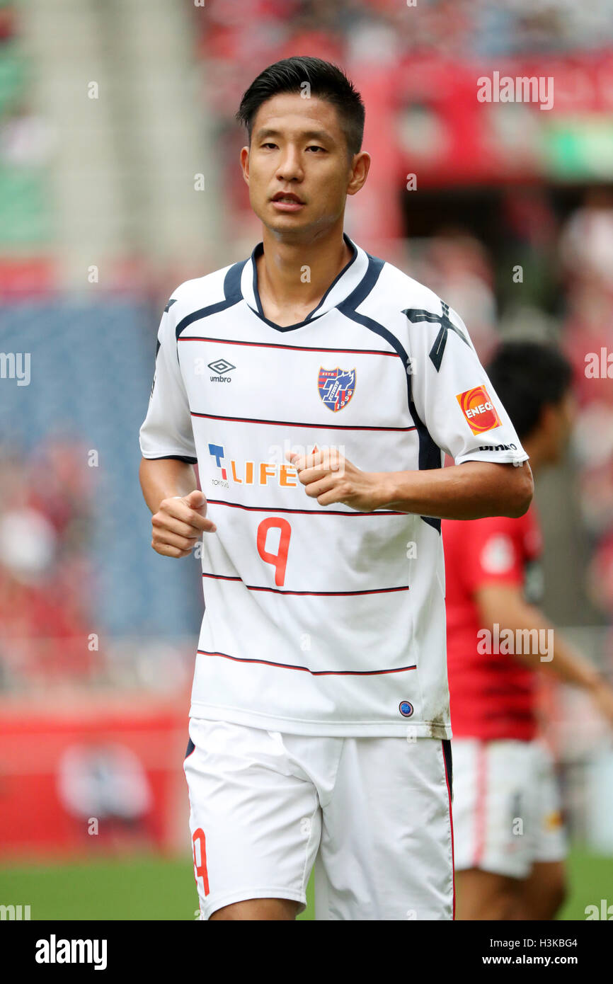 Saitama, Japan. 9th Oct, 2016. Sota Hirayama (FC Tokyo) Football /Soccer : 2016 J.League YBC ...