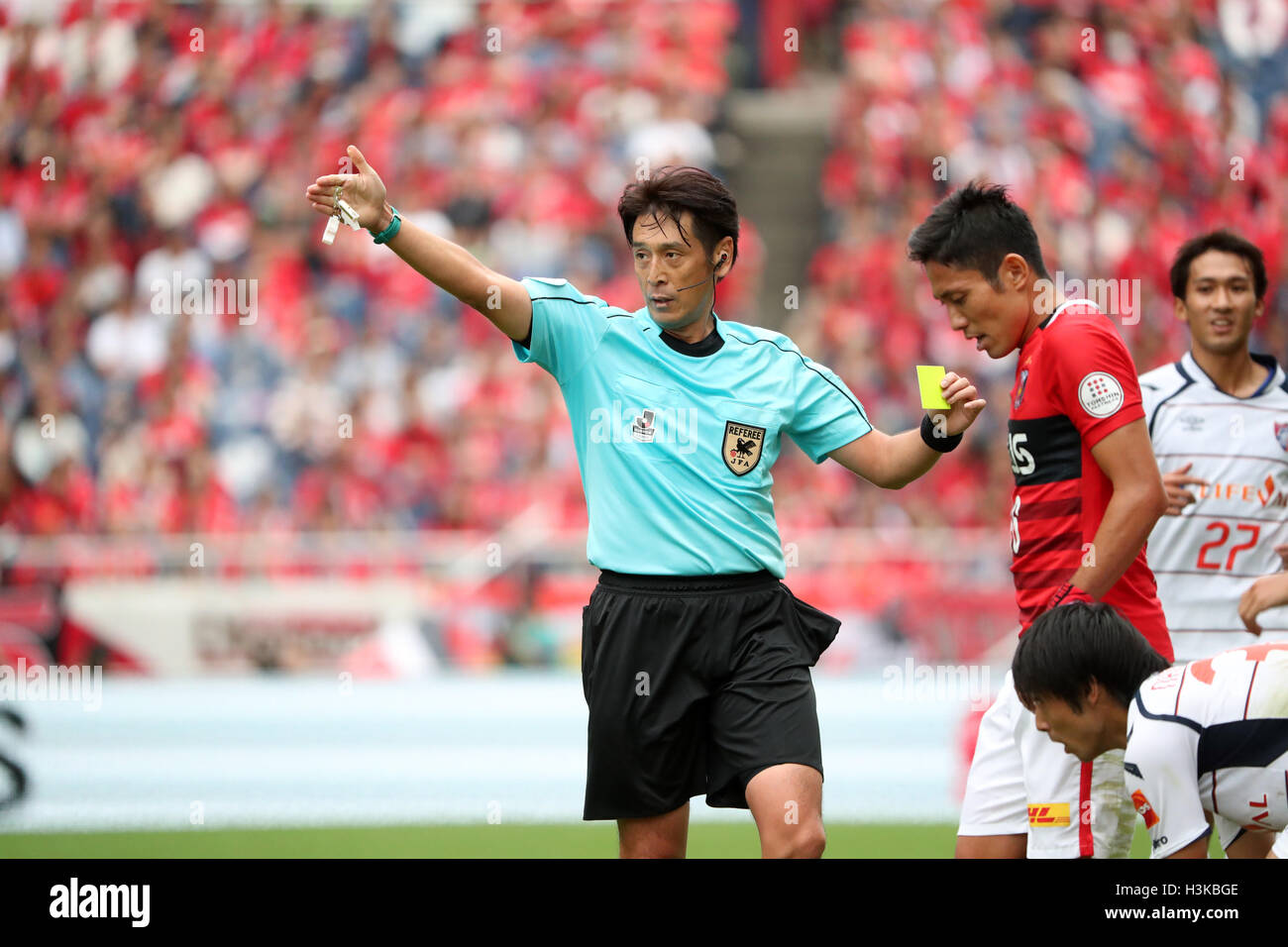 Saitama, Japan. 9th Oct, 2016. Yuichi Nishimura Football /Soccer : 2016 ...