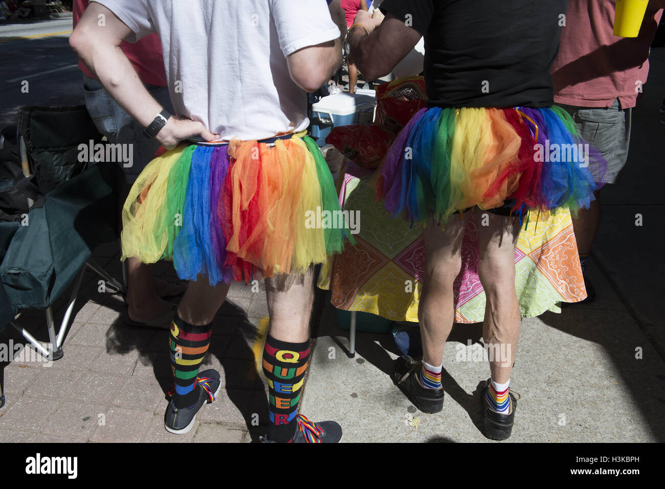Atlanta, GA, USA. 9th Oct, 2016. Gay Pride Festival Parade through ...