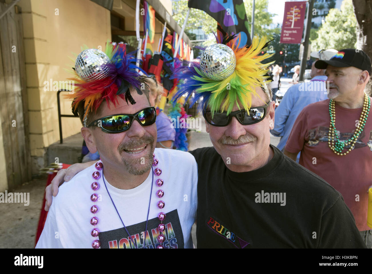 Atlanta, GA, USA. 9th Oct, 2016. Gay Pride Festival Parade through ...
