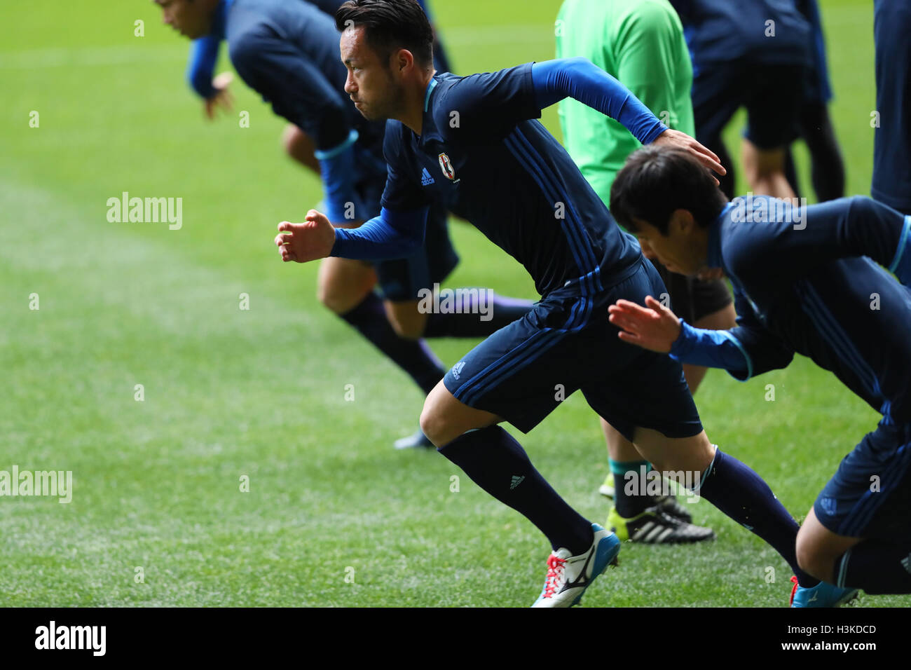 Docklands Stadium, Melbourne, Australia. 10th Oct, 2016. Maya Yoshida ...