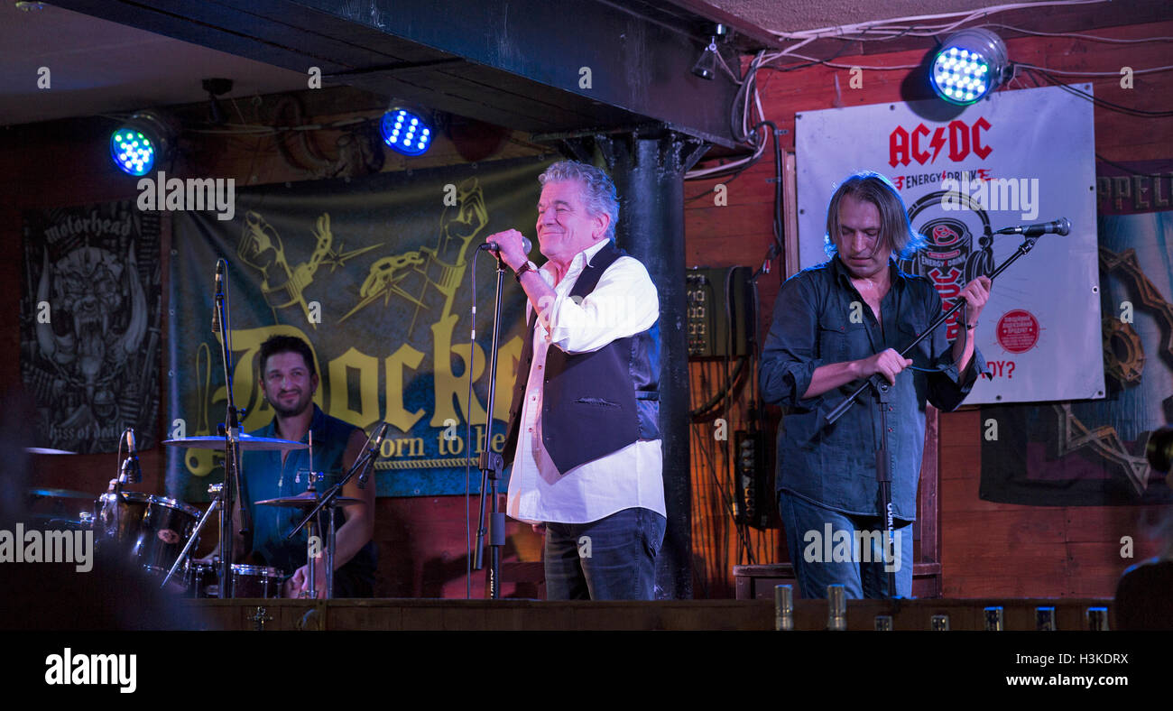 Kiev, Ukraine. 09th October, 2016. Dan McCafferty, singer and ex ...