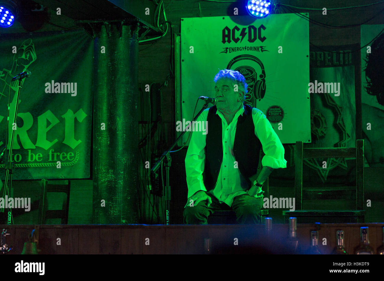 Kiev, Ukraine. 09th October, 2016. Dan McCafferty, singer and ex ...