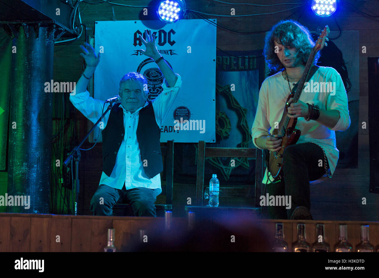 Kiev, Ukraine. 09th October, 2016. Dan McCafferty, singer and ex ...