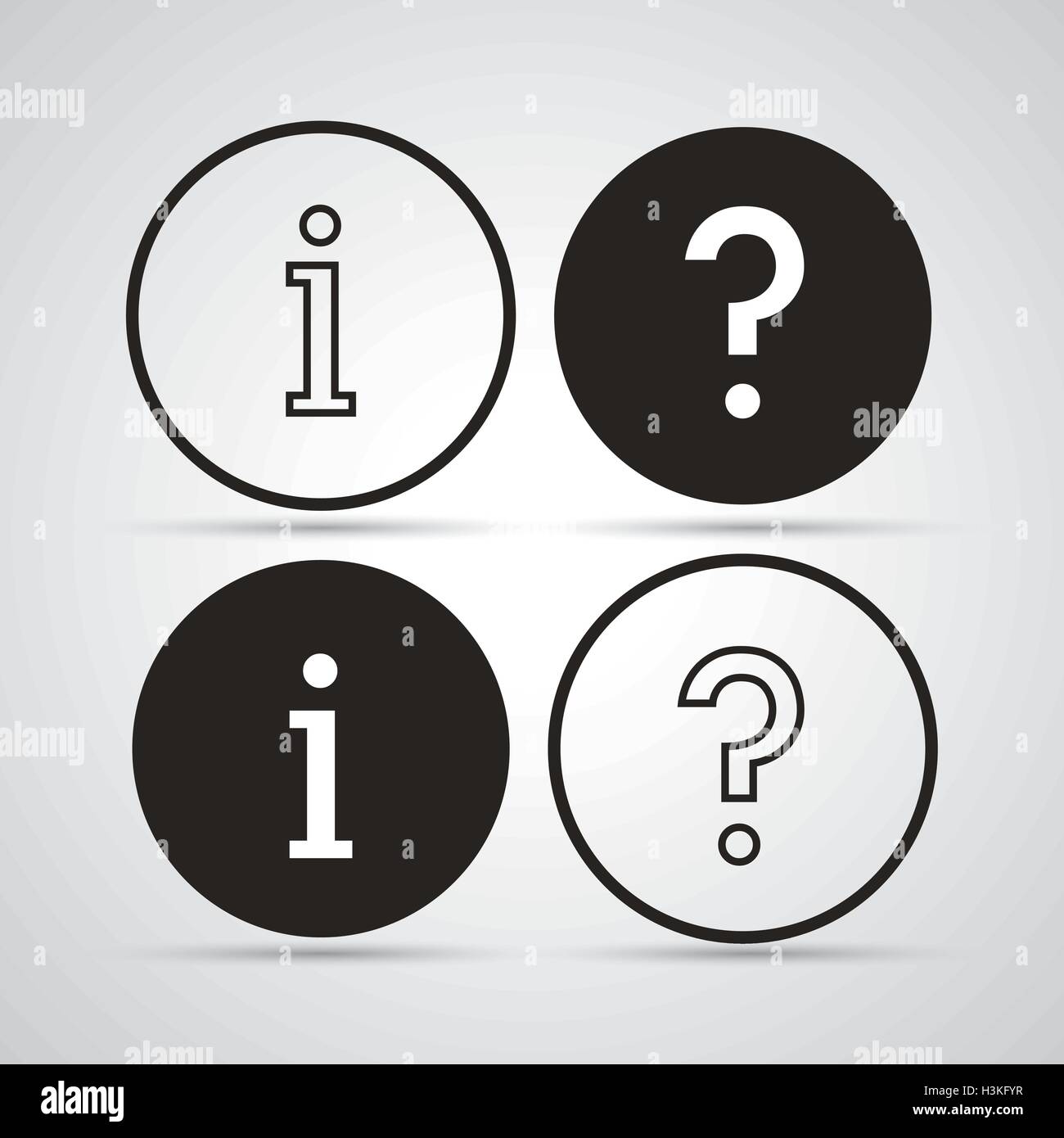 Help design. Question mark icon. Flat illustration Stock Vector Image ...