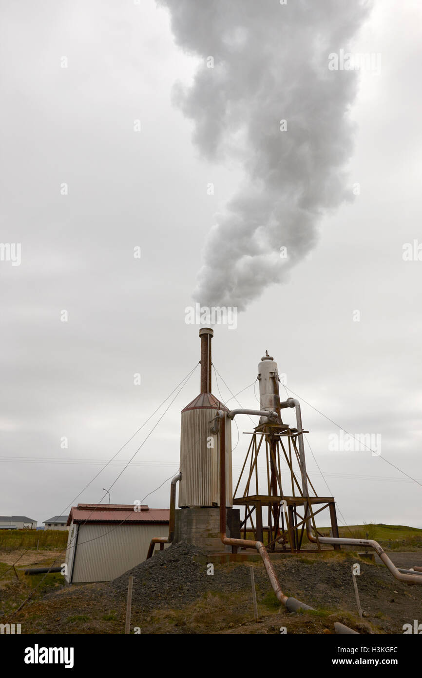 Geothermal energy plant hi-res stock photography and images - Alamy
