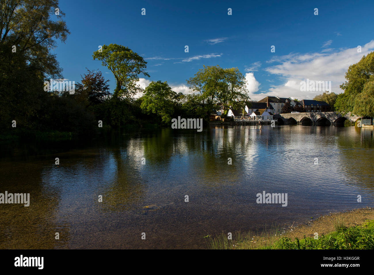 Fordingbridge new forest bridge hi-res stock photography and images - Alamy