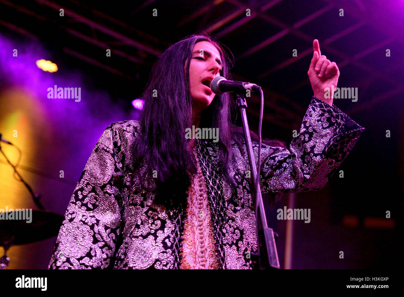 BARCELONA - SEP 23: Mariam the Believer (music band solo project of ...