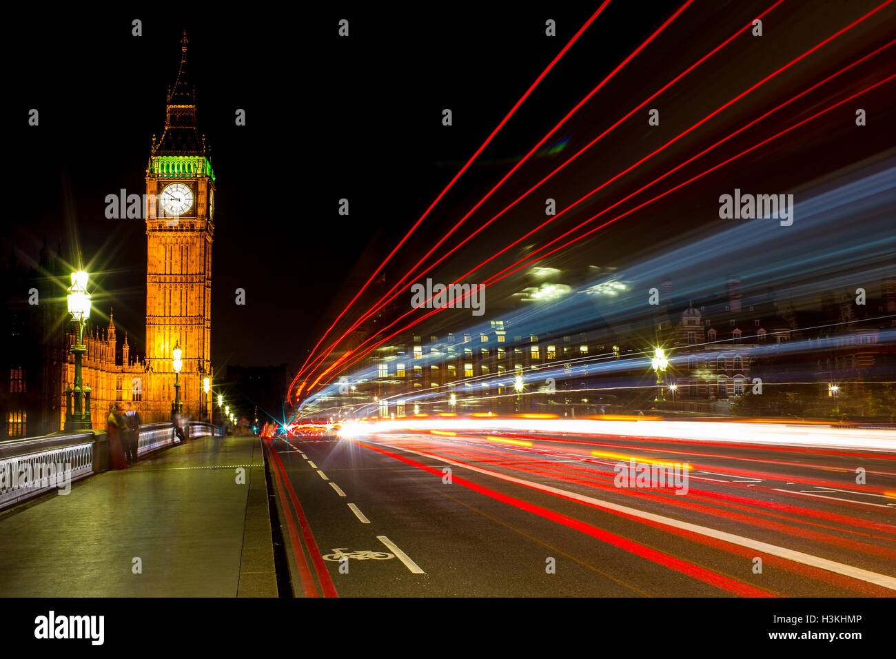 Big Ben Elizabeth Tower Westminster Bridge London Stock Photo - Alamy