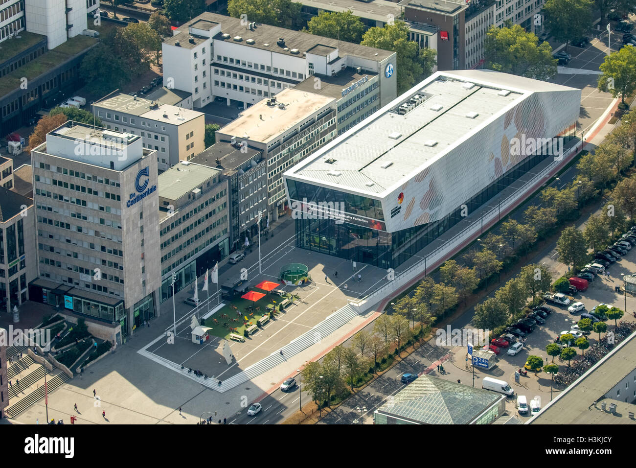 Aerial picture, German football museum of Dortmund, German Football ...