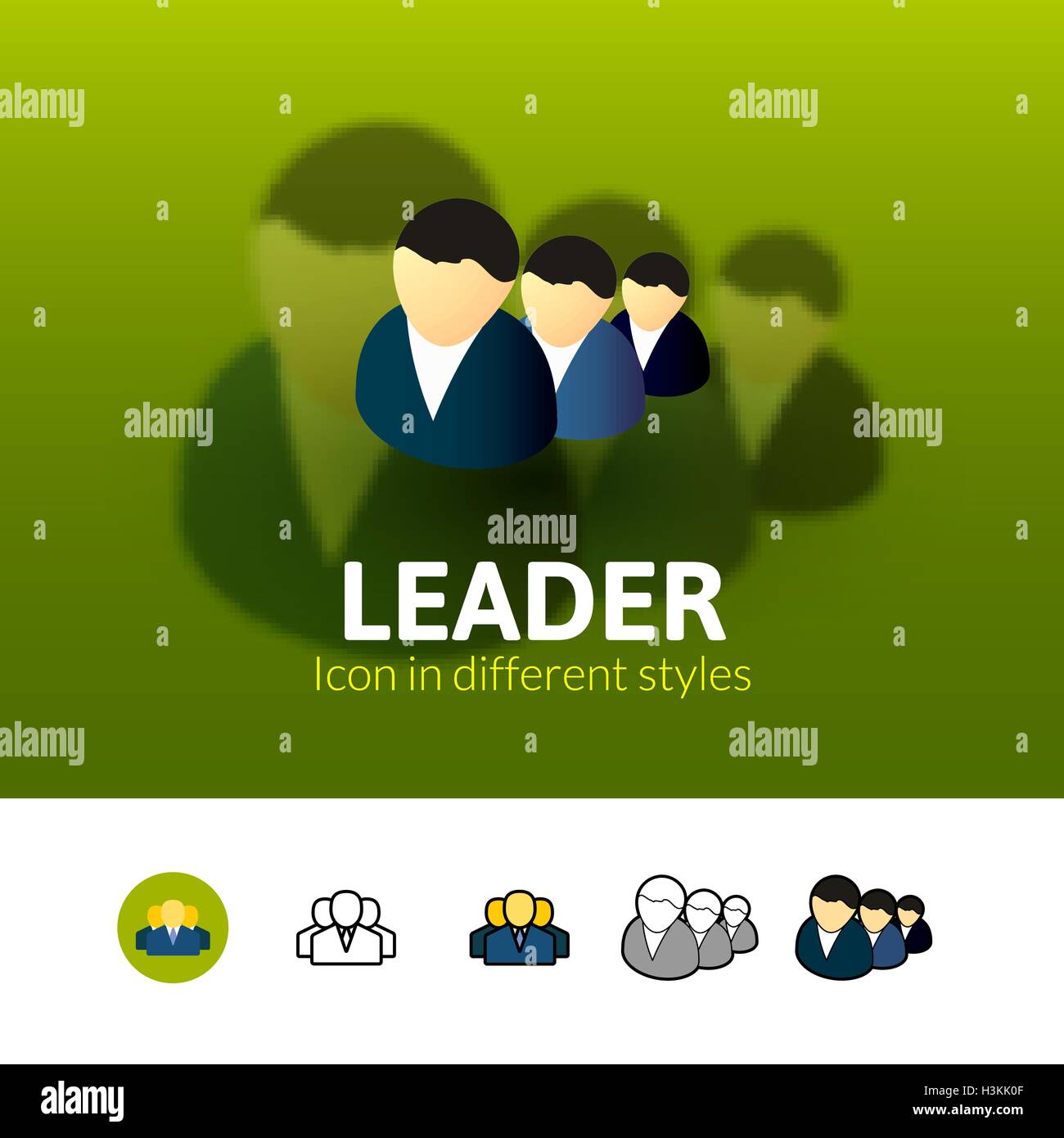Infographic in leadership style hi-res stock photography and images - Alamy