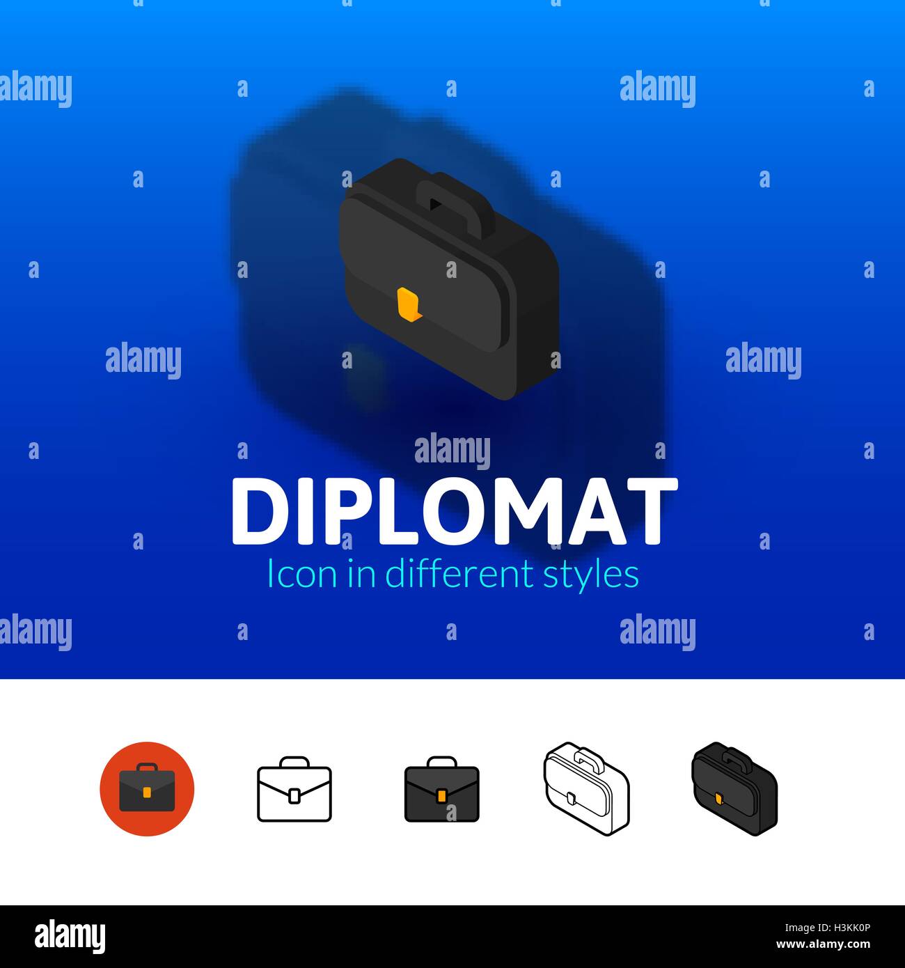 Diplomat icon hi-res stock photography and images - Alamy