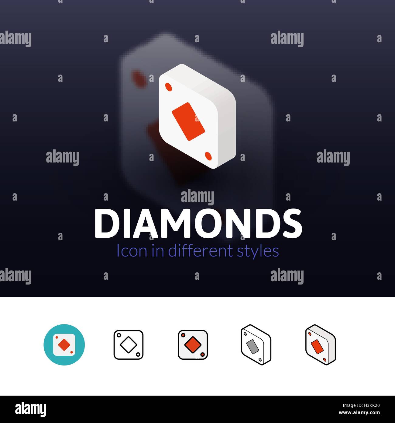 Different diamonds hi-res stock photography and images - Alamy